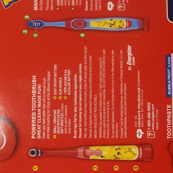 colgate | Bath, Skin & Hair | Nib Colgate Kids Pokemon Gift Set Powered ...